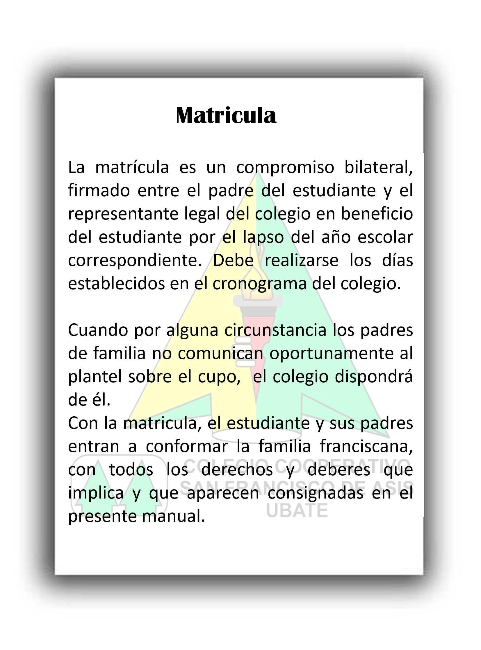 Matriculas